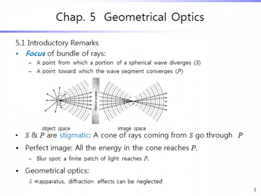 13. Geometrical optics 1 학습 1